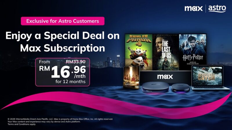 Astro Expands Streaming Options with Max and Prime Video