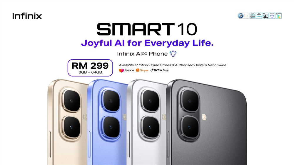 Infinix SMART 10 Series Launches Starting at RM299 in Malaysia